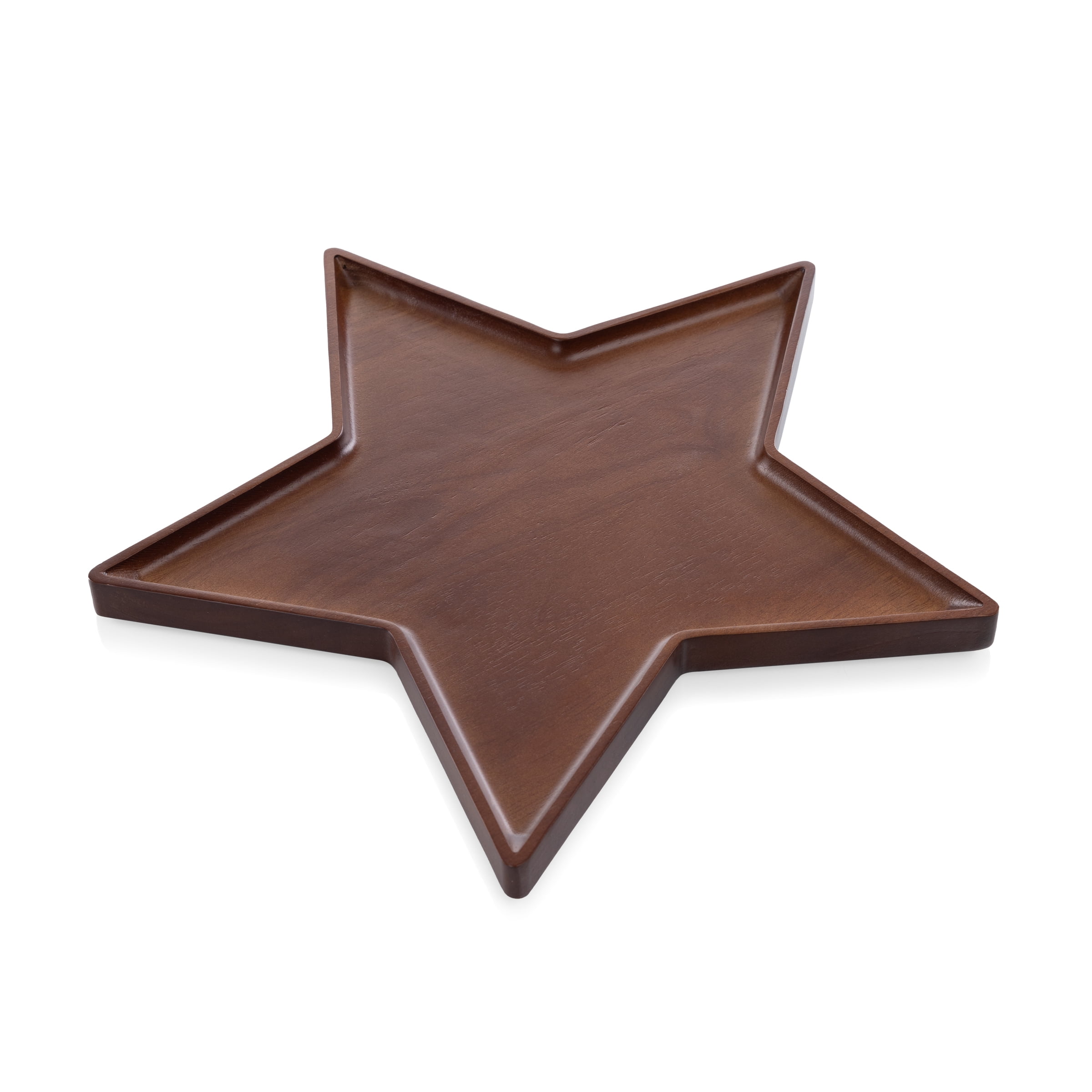 Toscana Star Shaped Serving Tray, Charcuterie Board, Stained Parawood ...