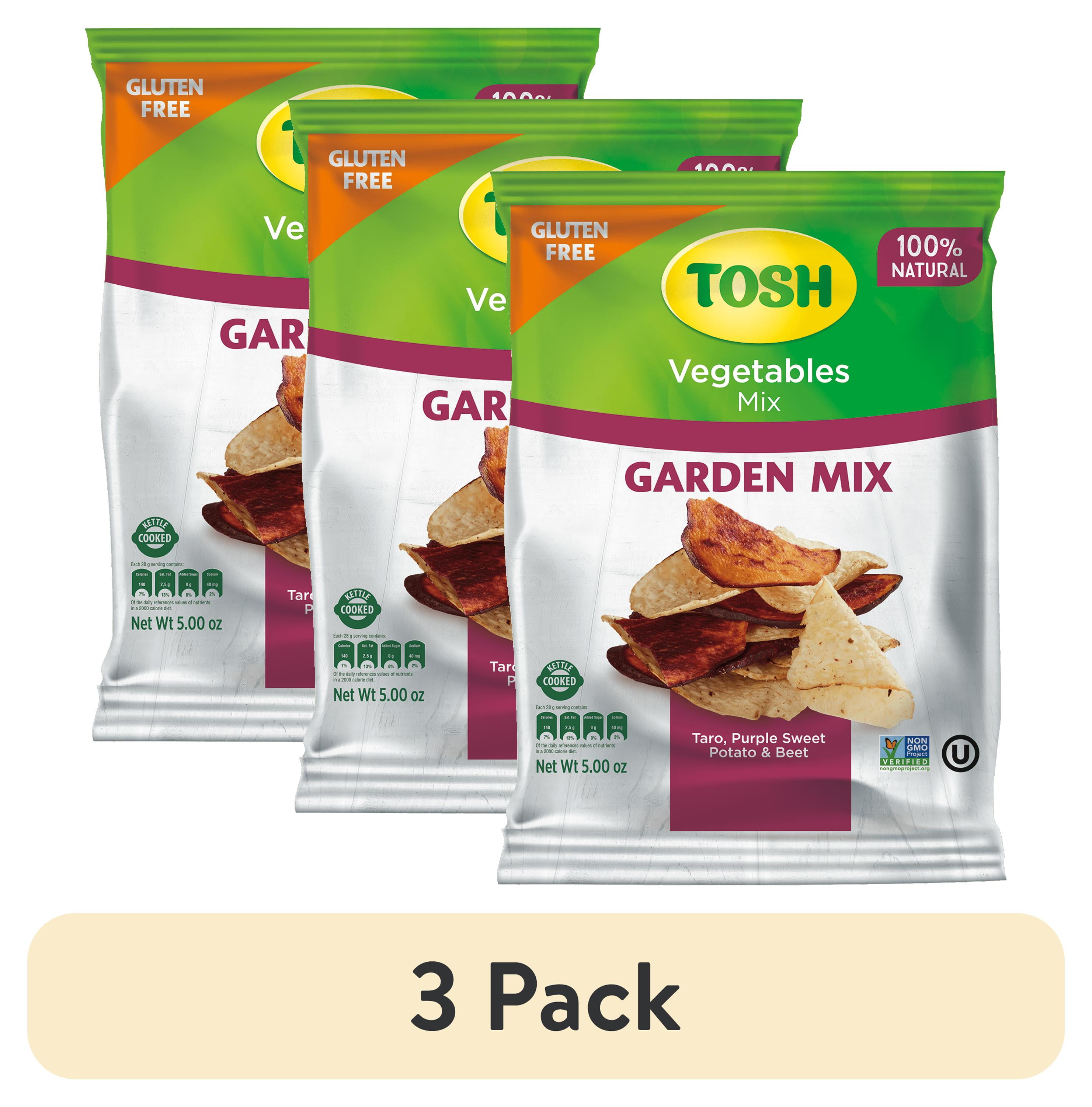 (3 pack) Tosh Snack Garden Mix 5.01 Oz - Walmart.com