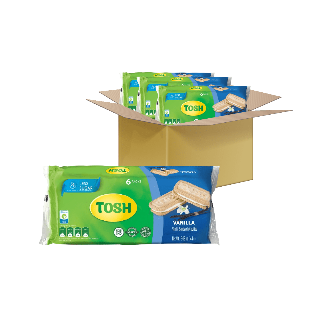 Tosh Vanilla Cookies, 5.08 oz, Pack of 3 - Walmart.com