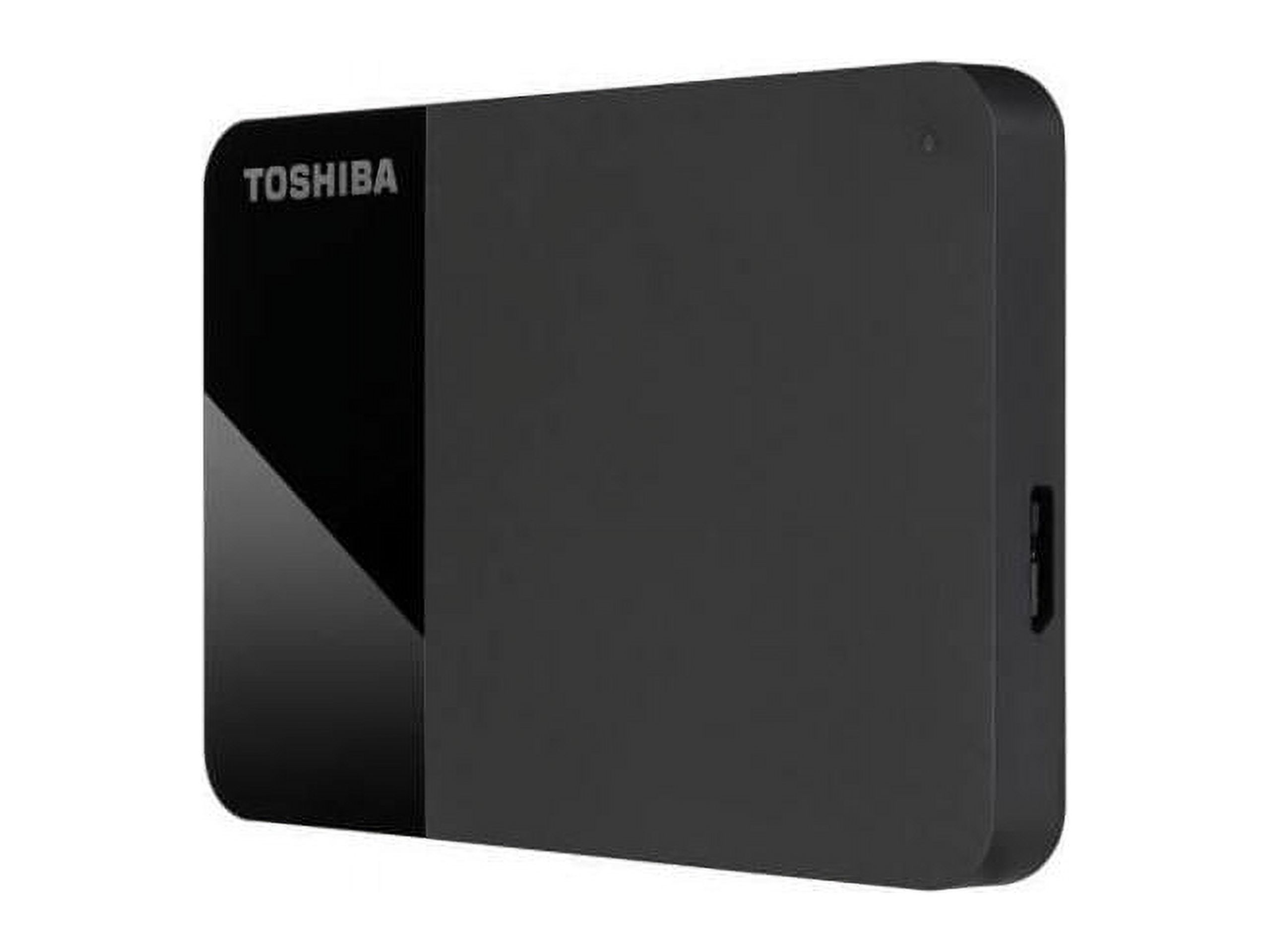 Toshiba Canvio Ready Portable External Hard Drive 1TB Black - Walmart.com