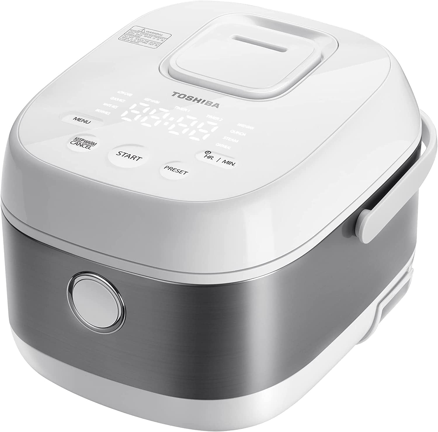Toshiba Electric Rice Cooker, 5.5 Cup, Multi-Cooker Steamer and Warmer ...