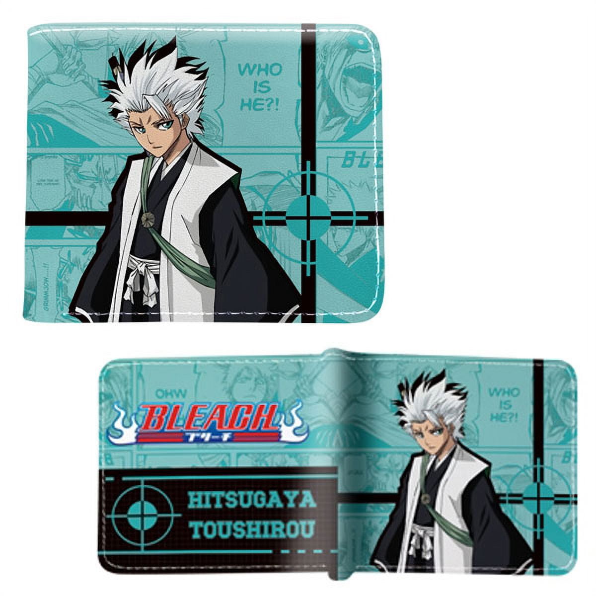 Toshiro Hitsugaya Style A - Bleach 4x5" Bi-Fold Wallet - Walmart.com