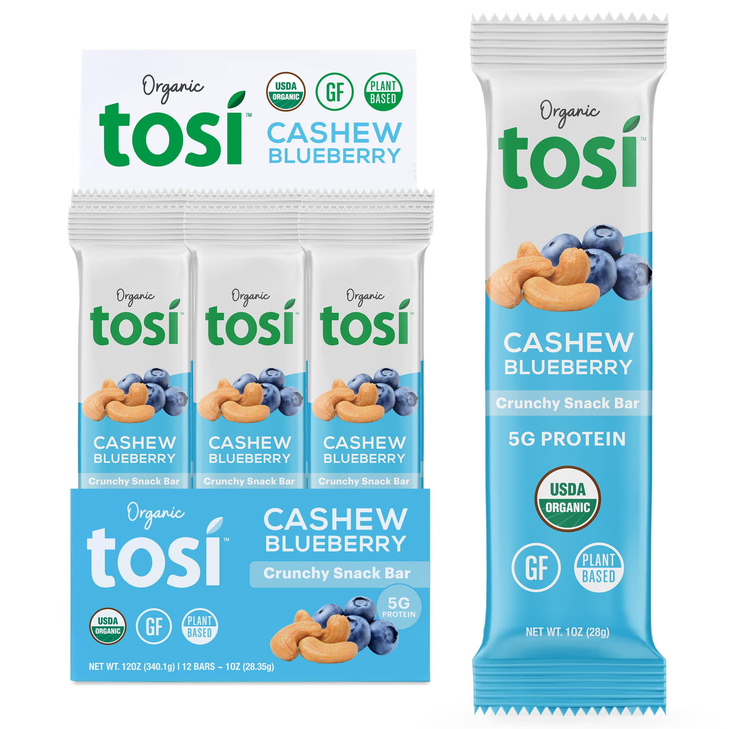 Tosi Snack Bars in Snacks, Cookies & Chips - Walmart.com