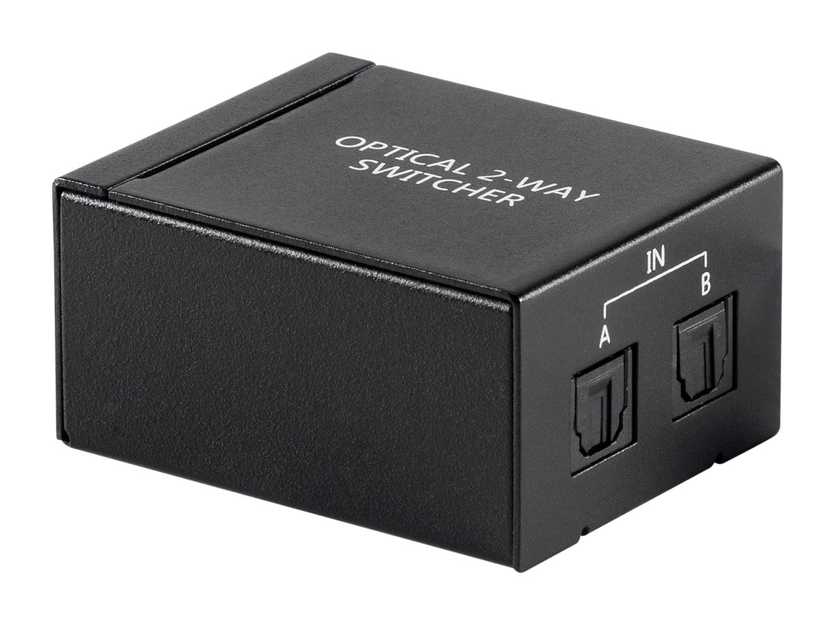 Toslink S & PDIF 2 x 1 Digital Audio Switch - Walmart.com
