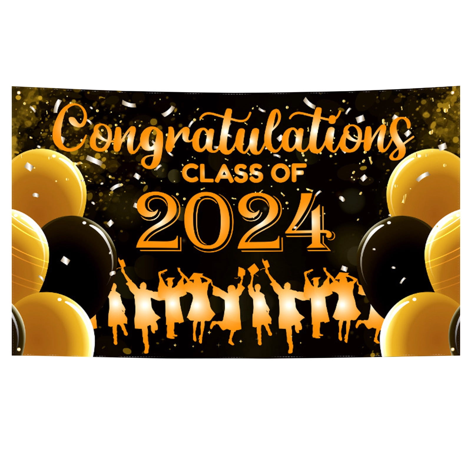 Tosmy Graduation Season Banner Background Cloth Graduation Party ...