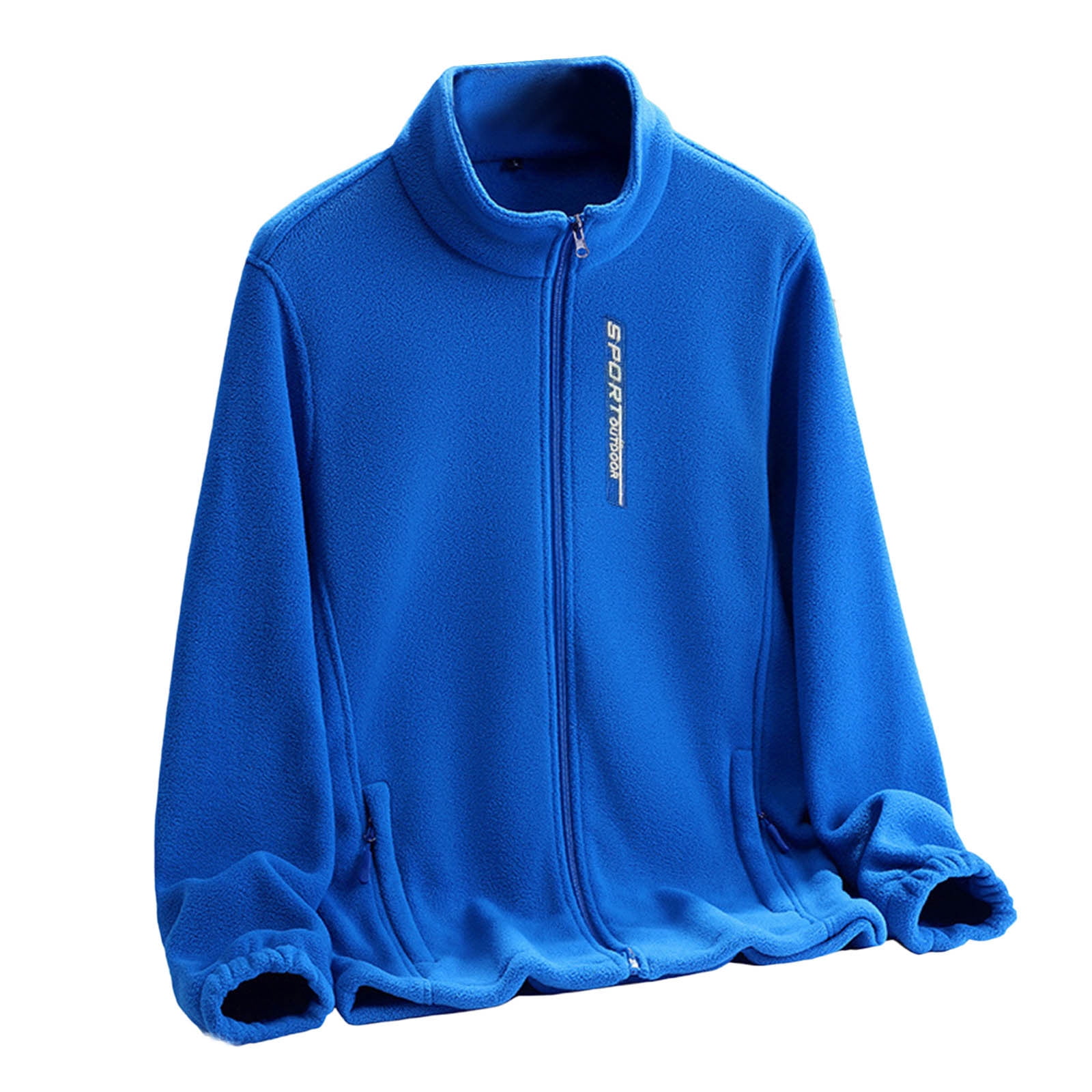 Tosmy Mens Winter Coats Male Casual Warm Solid Splice Jacket Stand