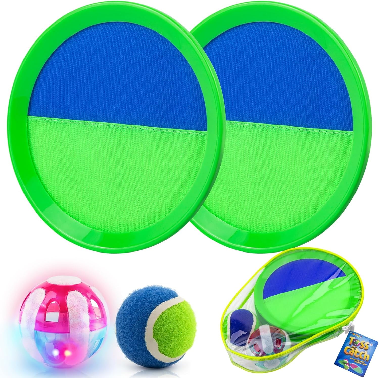 Toss and Catch Ball Set Beach Toys Pool Toys Outdoor Games Outdoor Toys ...
