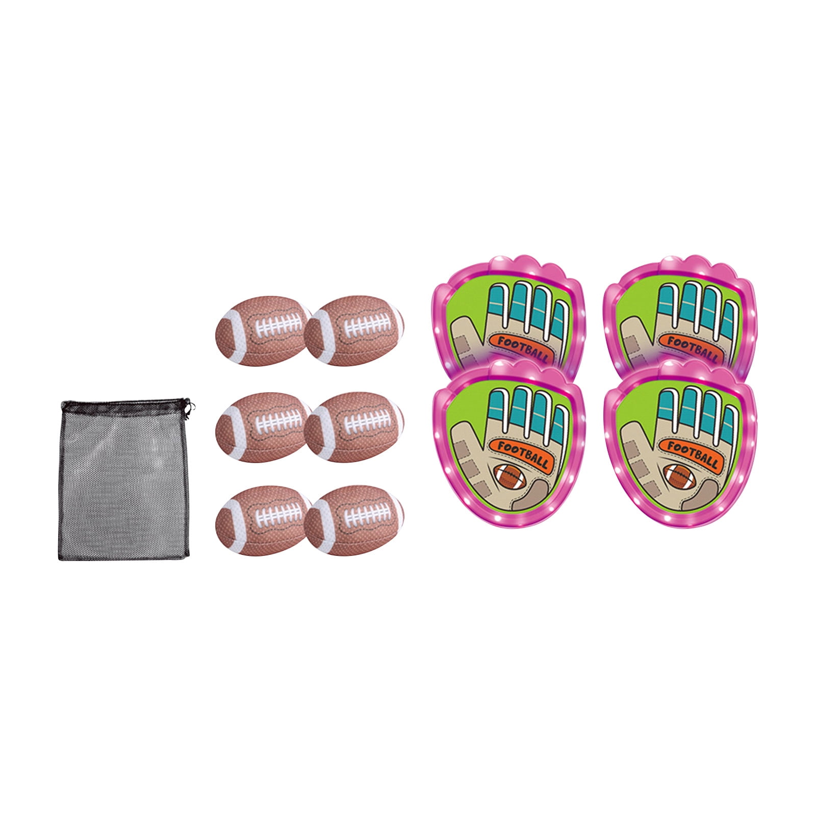 Toss and Catch Ball Game,Light Up Toddler Baseball Training Glove Set ...