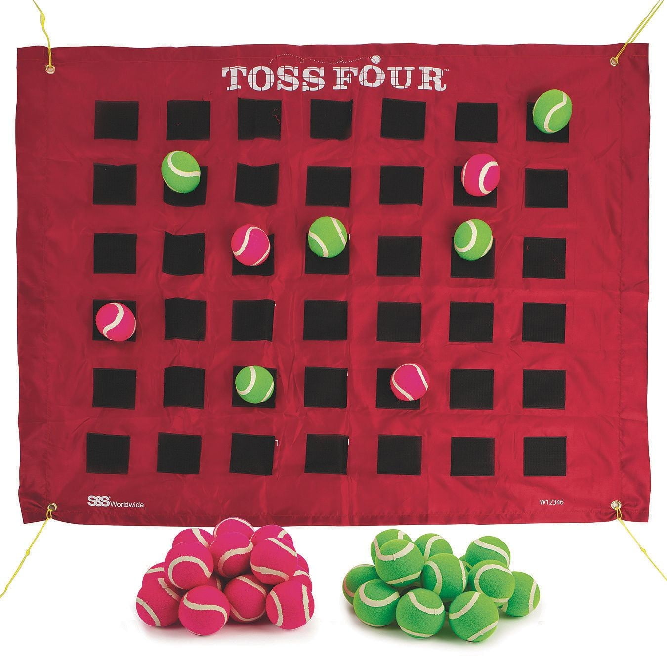 Toss Four Game Target and Balls - Walmart.com