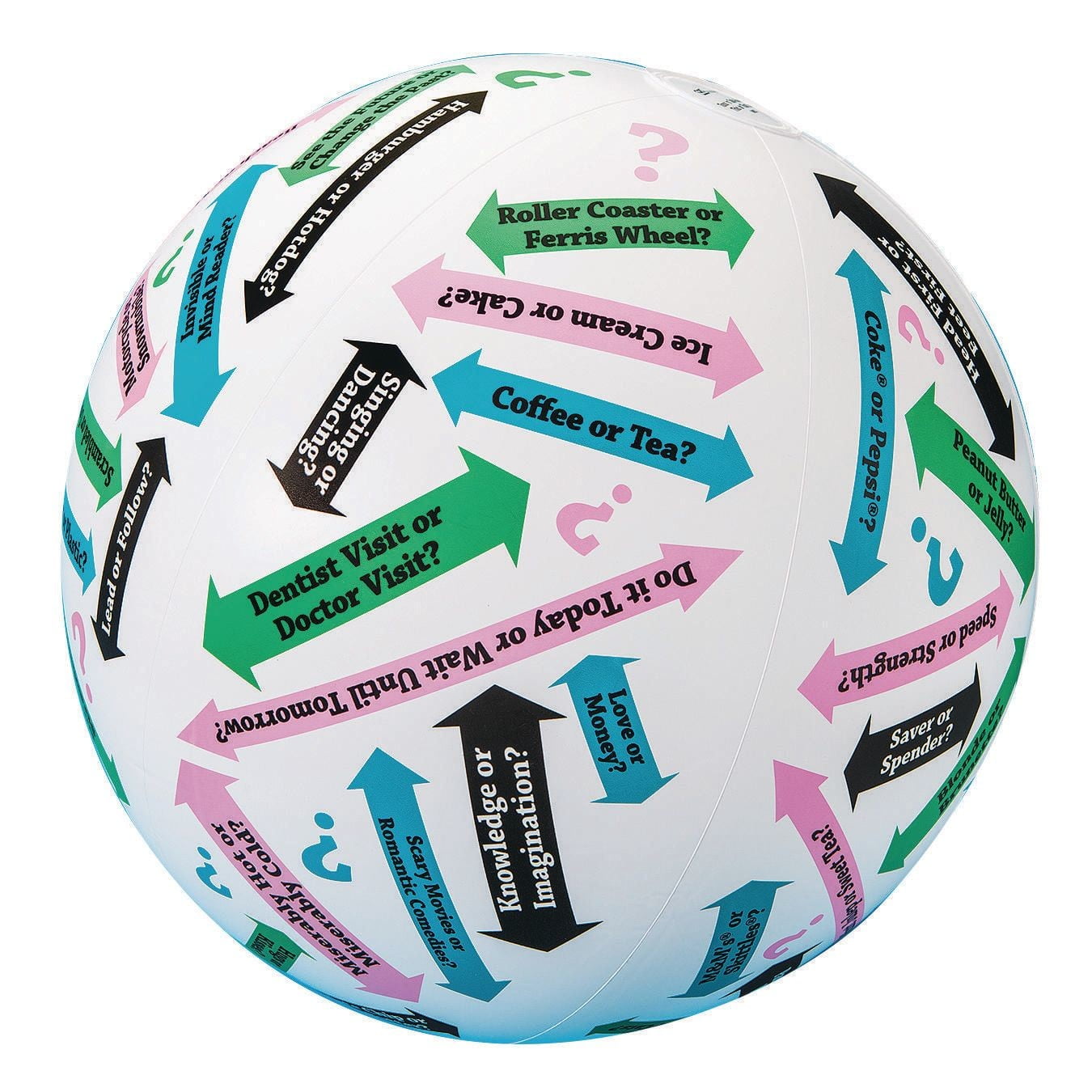 Toss ‘n Talk-About® This or That Ball - Walmart.com