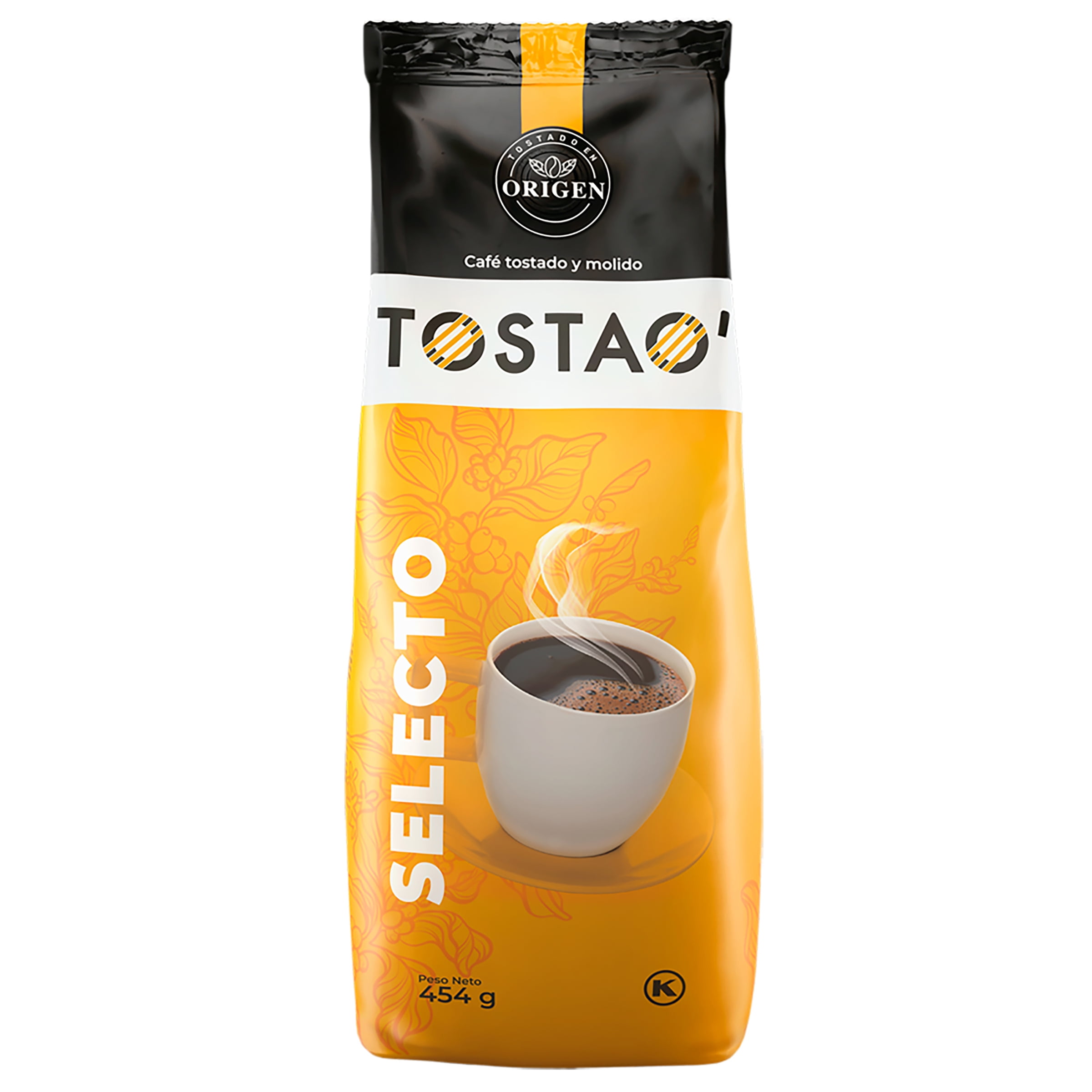 Tostao Selecto Medium Roast Ground Coffee, 100% Pure Columbian Arabica ...
