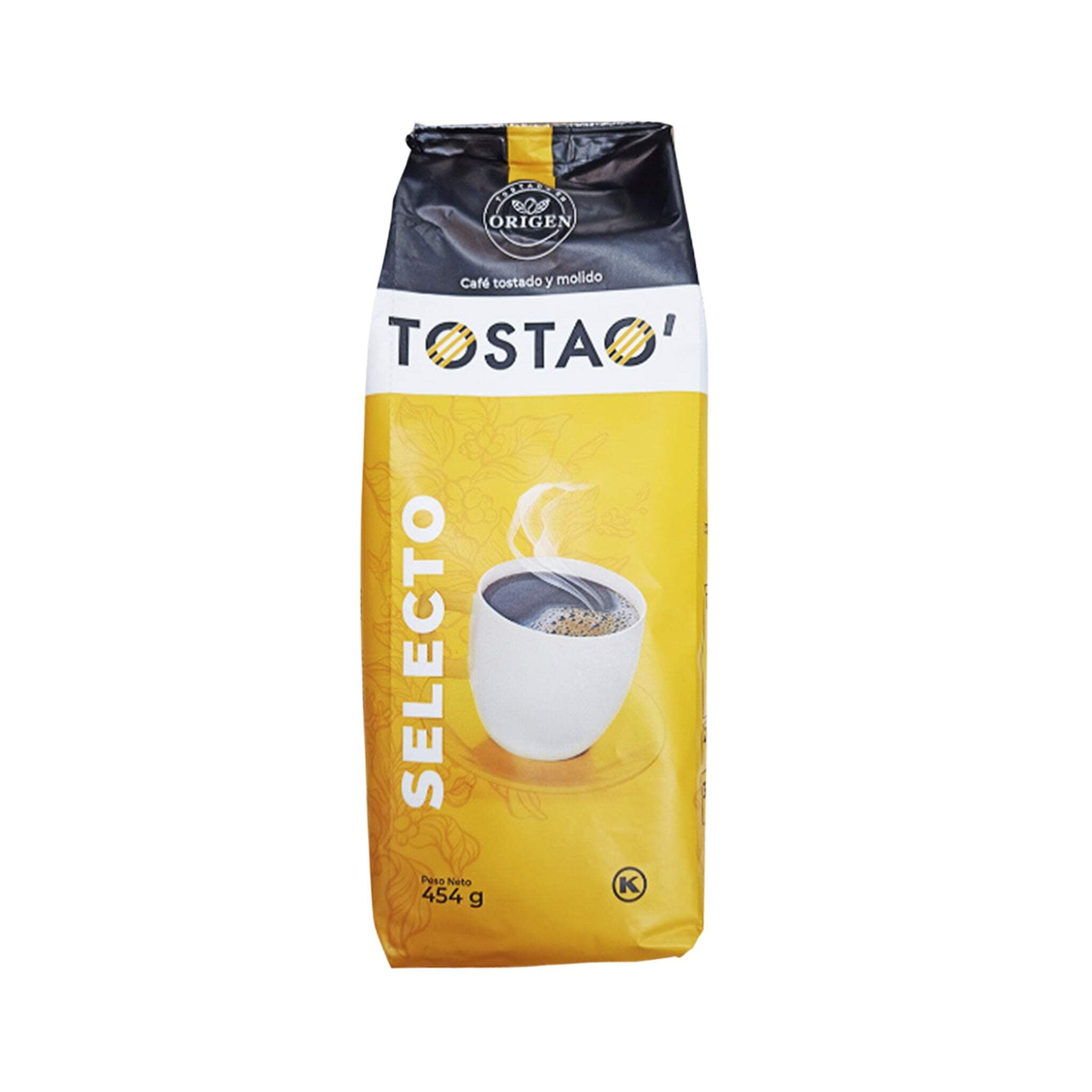 Tostao Selecto Medium Roast Ground Coffee 16 oz - 454g - Walmart.com