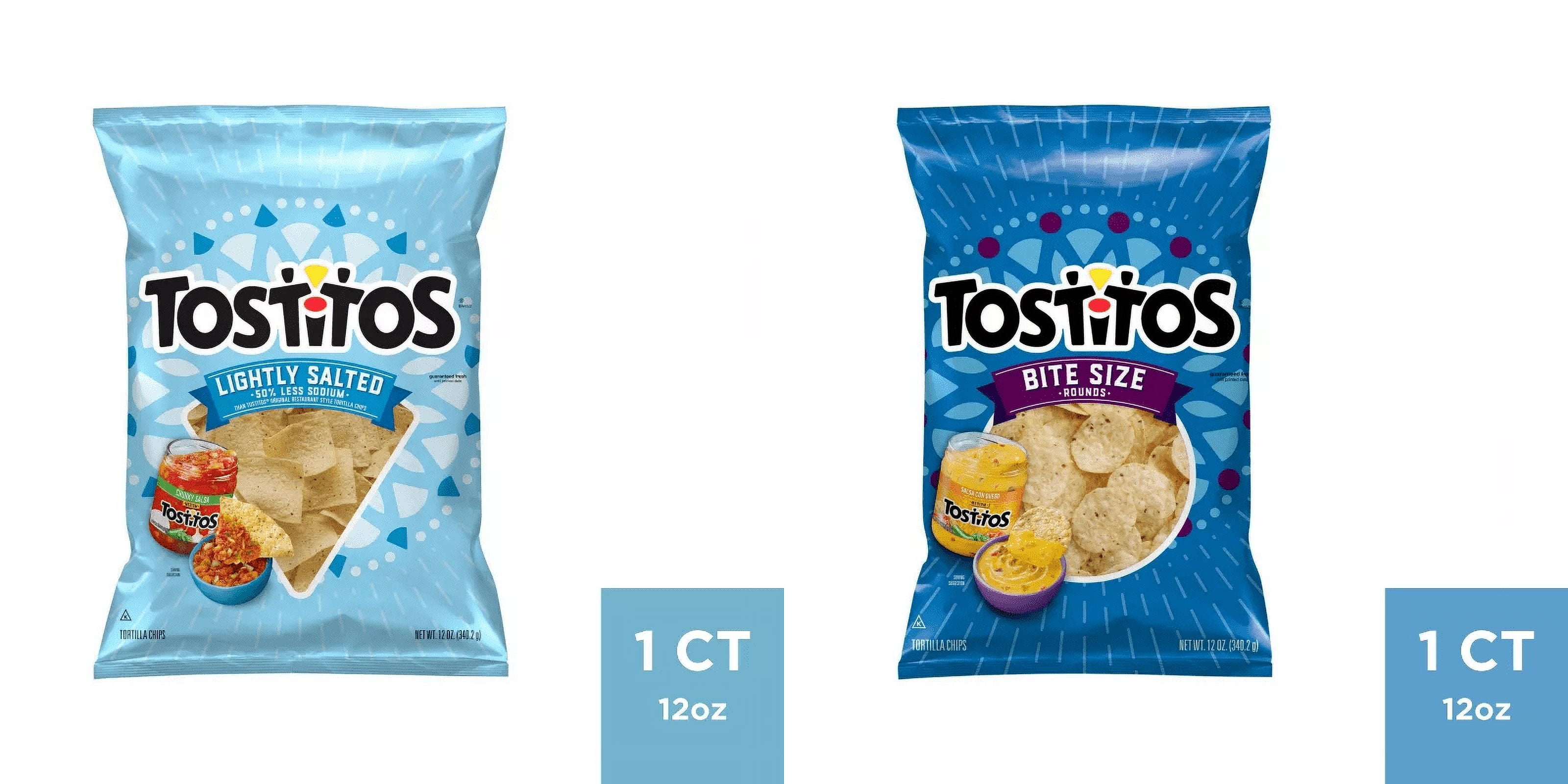 Tostitos Bite Size Rounds Tortilla Chips - 12oz - Tostitos Lightly ...