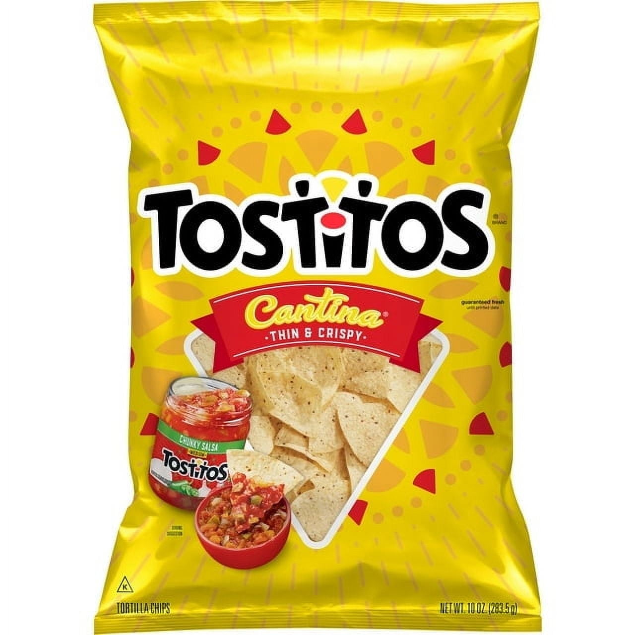 Tostitos Cantina Tortilla Chips Thin & Crisps 10 oz Bag - 3 pack ...