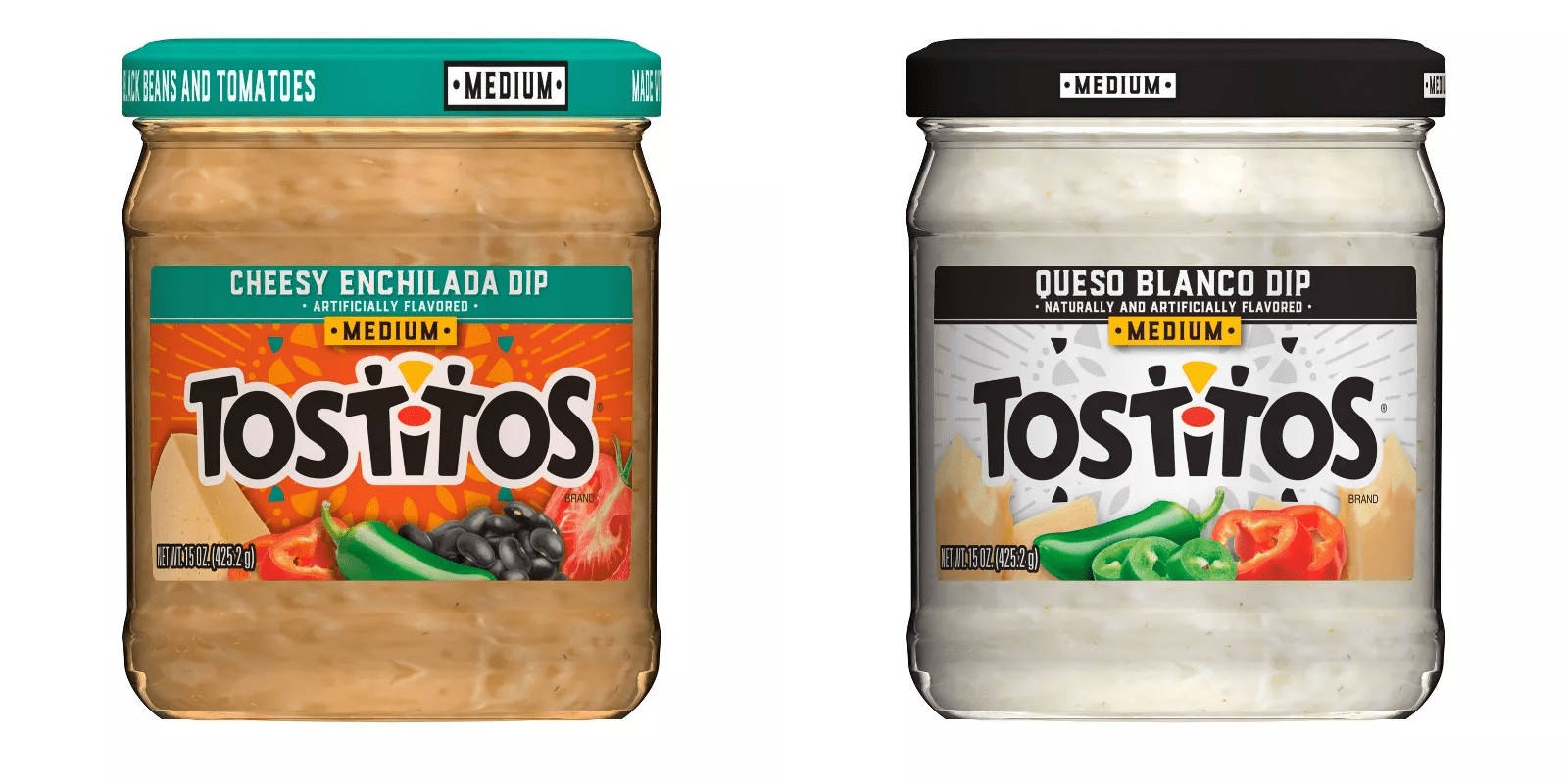 Tostitos Cheesy Enchilada Dip - 15oz - Tostitos Queso Blanco Dip - 15oz PACK OF 1 - Walmart.com