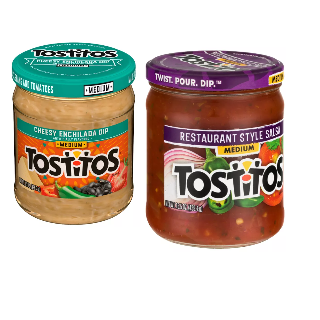 Tostitos Cheesy Enchilada Dip - 15oz Tostitos Restaurant Style Salsa ...