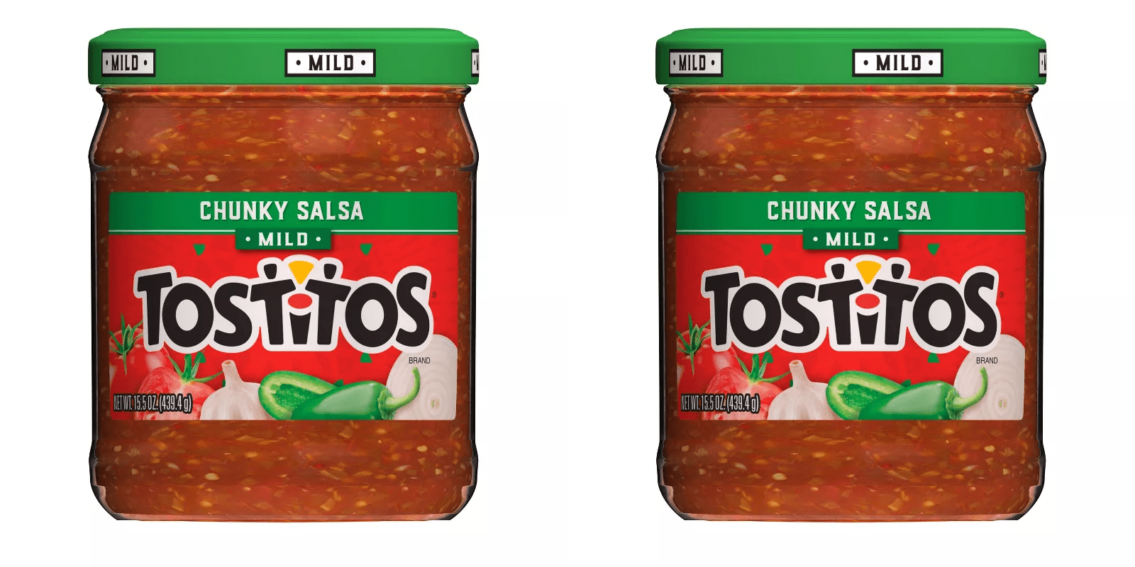 Tostitos Chunky Salsa Mild Dip - 15.5oz PACK OF 2,Tostitos Chunky Salsa ...
