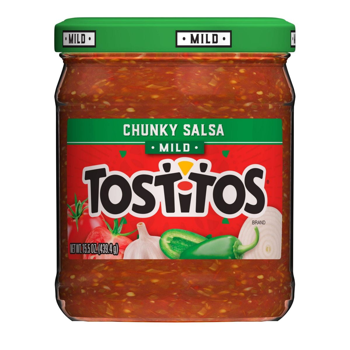Tostitos Chunky Salsa Mild Dip - 15.5oz - Pack of 2 - Walmart.com