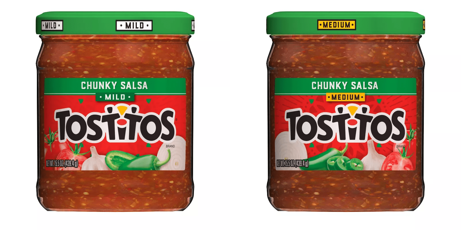 Tostitos Chunky Salsa Mild Dip - 15.5oz - Tostitos Chunky Salsa Medium ...