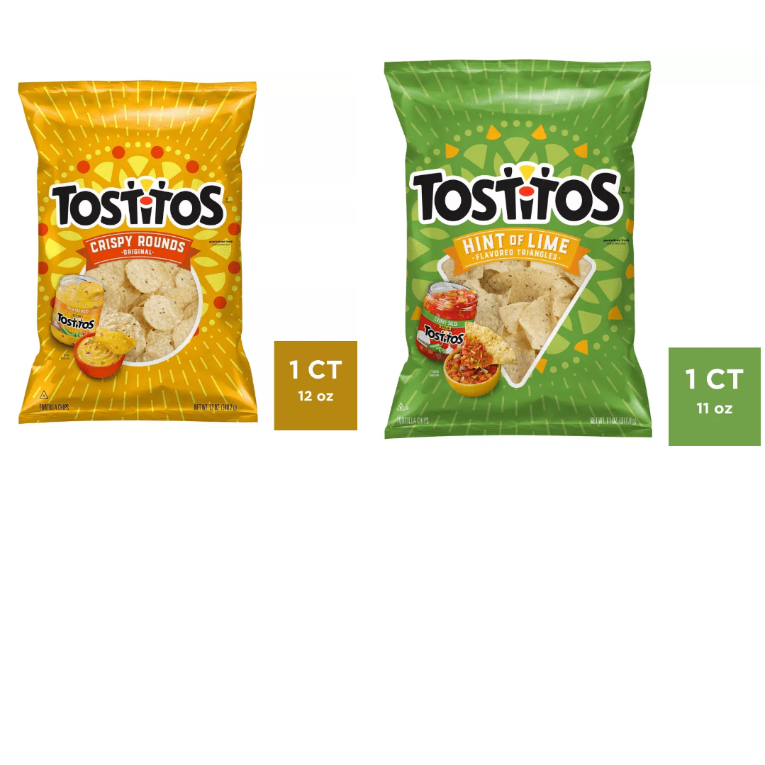 Tostitos Crispy Rounds - 12oz Tostitos Hint Of Lime Tortilla Chips ...