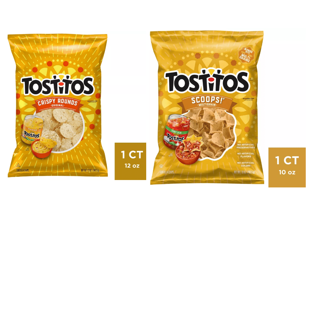 Tostitos Crispy Rounds - 12oz Tostitos Multigrain Scoops! Tortilla ...