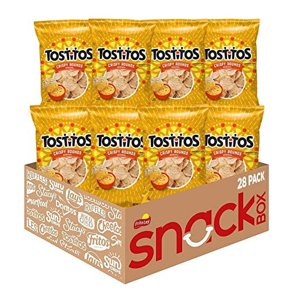 Tostitos Crispy Rounds Tortilla Chips, 3 Ounce (Pack of 28) - Walmart.com