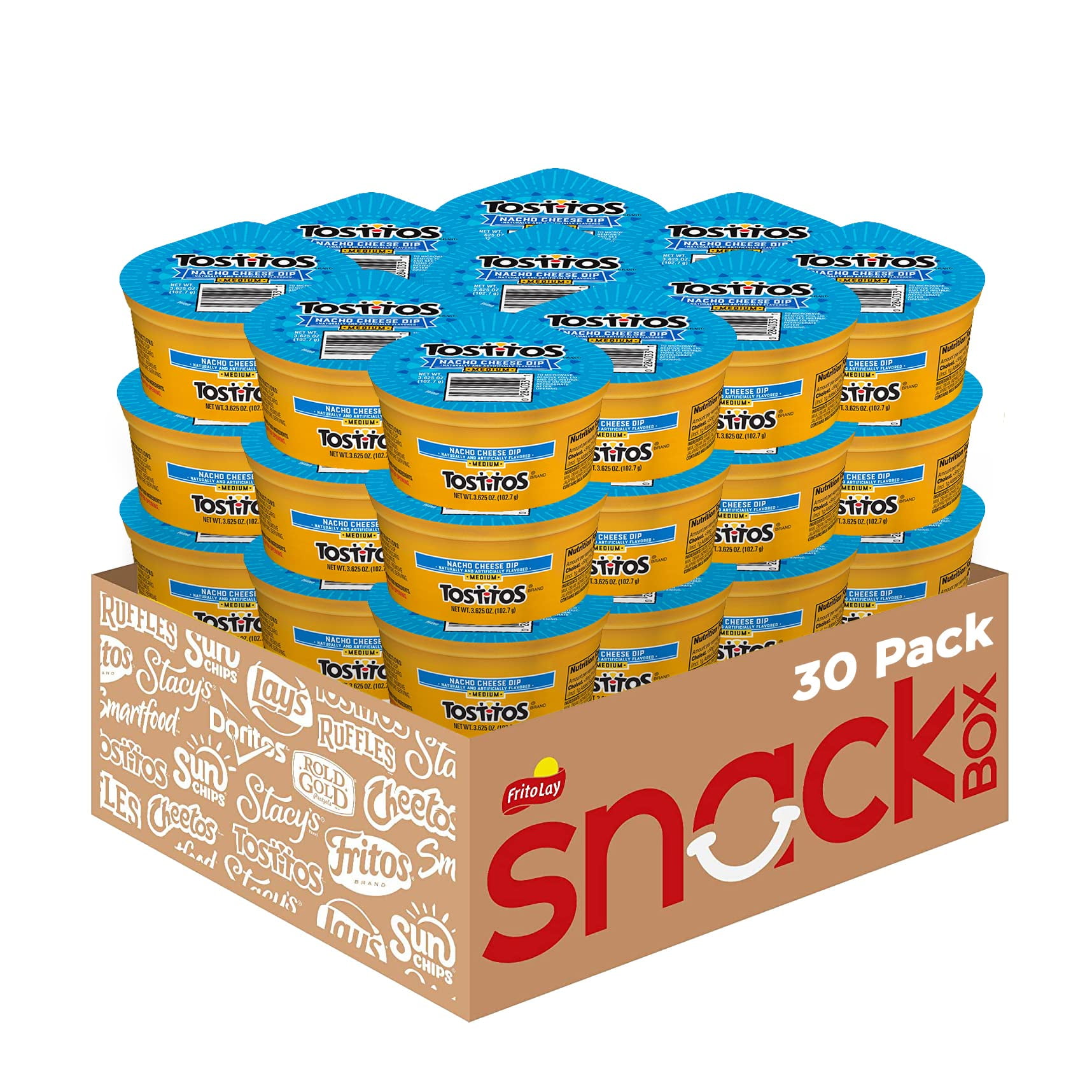 Tostitos Dips, Queso To ESF27 Go Nacho Cheese Dip, Medium, 3.625 oz ...