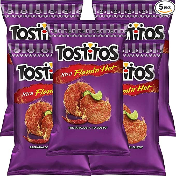 Tostitos Flamin Hot Chips ( 5 Bags) - Walmart.com