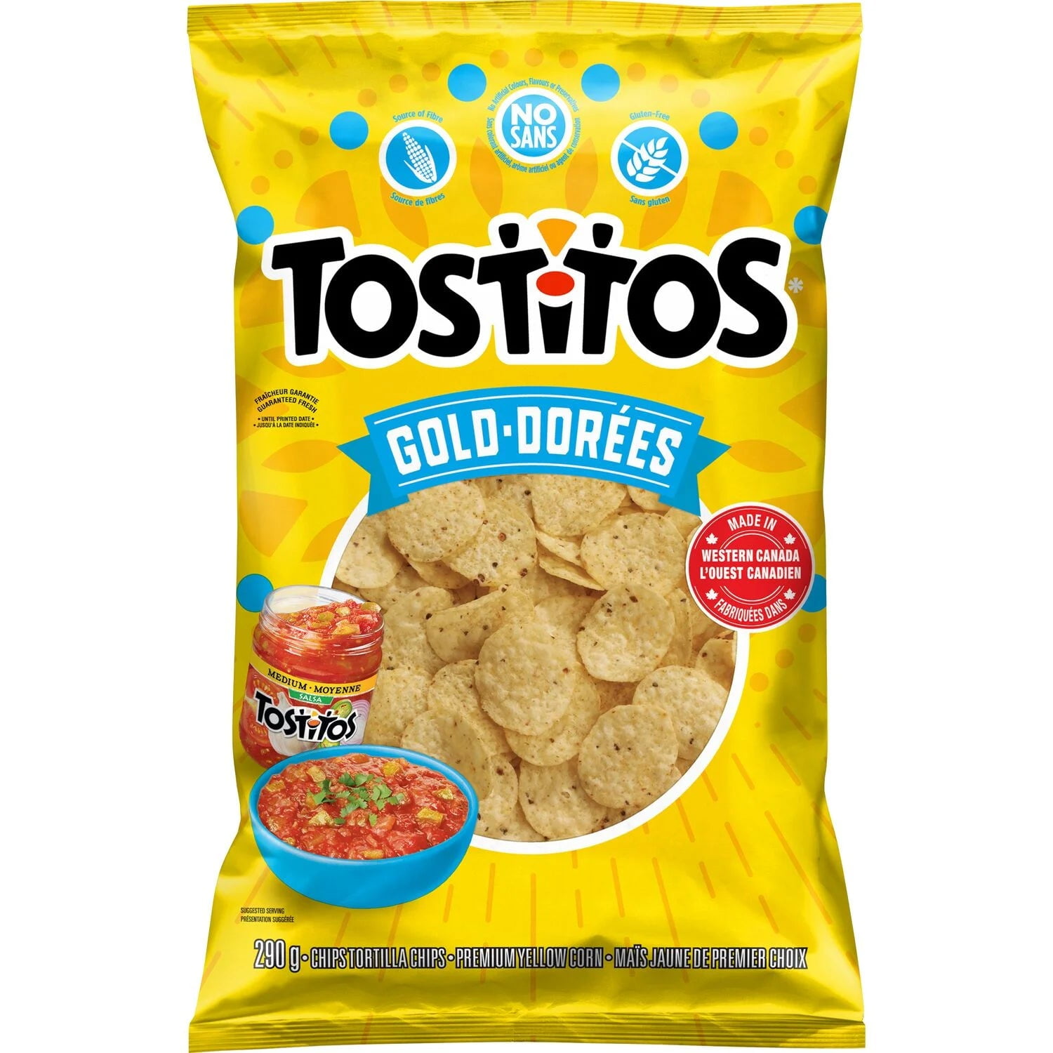 Tostitos Gold Tortilla Chips, 290g/10.2 oz. Bag - Walmart.com