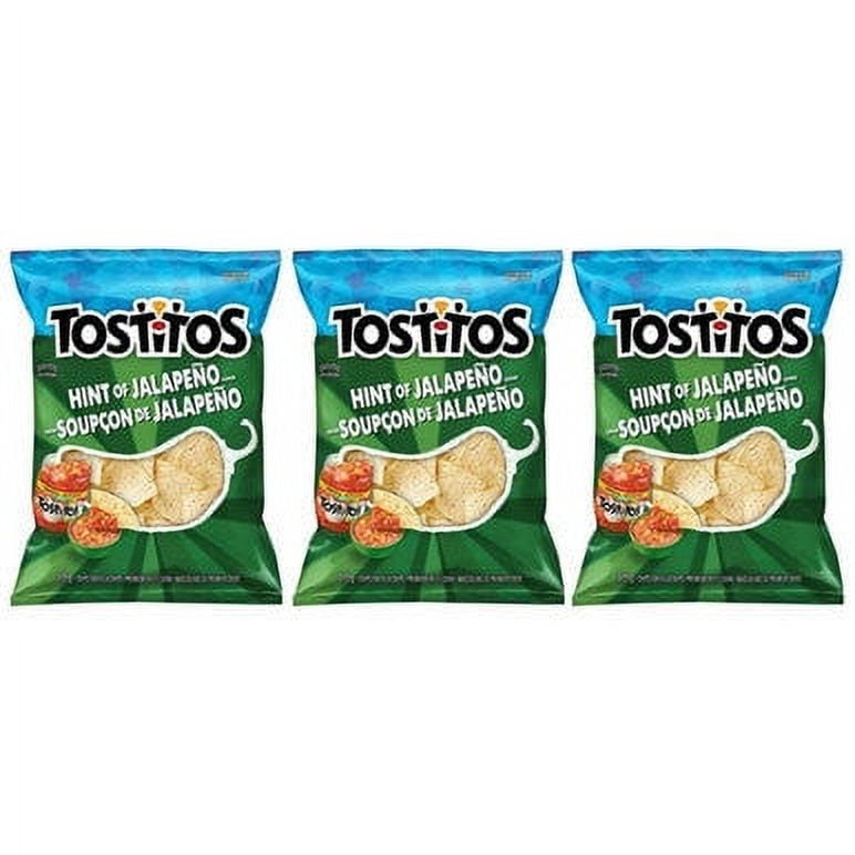 Tostitos Hint of Jalapeno Tortilla Chips 275g/9.7oz, 3-Pack - Walmart.com