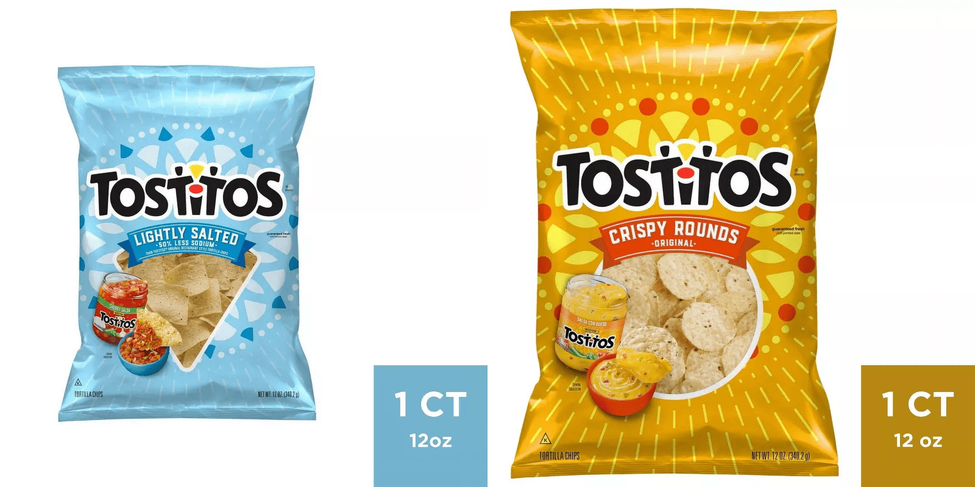 Tostitos Lightly Salted Restaurant Style Tortilla Chips - 12oz ...