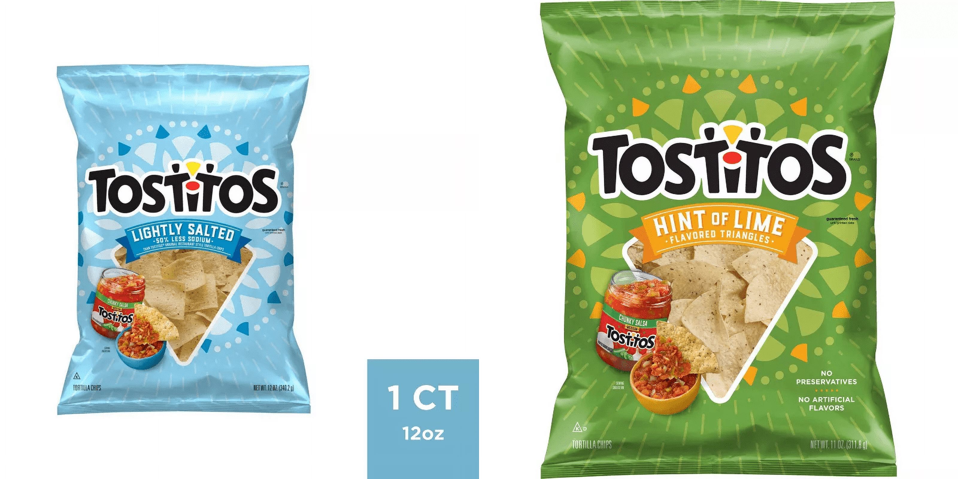 Tostitos Lightly Salted Restaurant Style Tortilla Chips - 12oz ...
