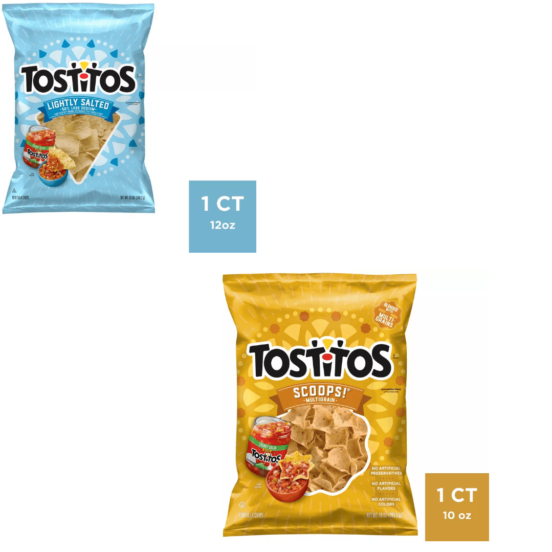 Tostitos Lightly Salted Restaurant Style Tortilla Chips - 12oz Tostitos ...