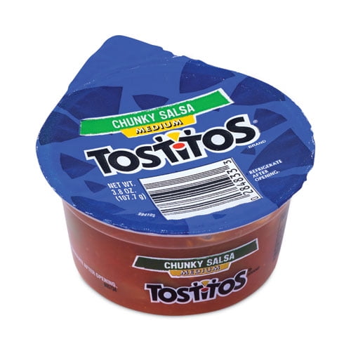 Frito-Lay GRR29500068 Medium Chunky Salsa To-Go Cups, 3.8 oz Cup - 30 ...