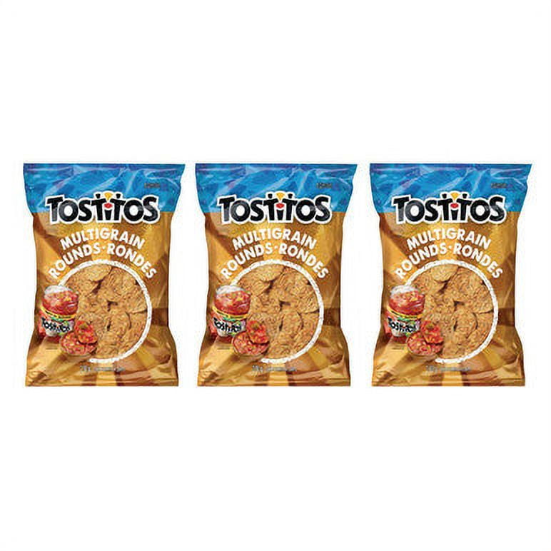 Tostitos Multigrain Rounds Tortilla Chips 270g/9.5oz, 3-Pack {Imported ...