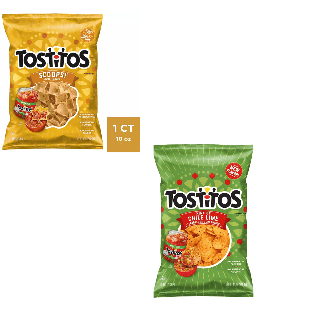 Tostitos Multigrain Scoops! Tortilla Chips-10oz Frito-Lay Tostitos Hint ...