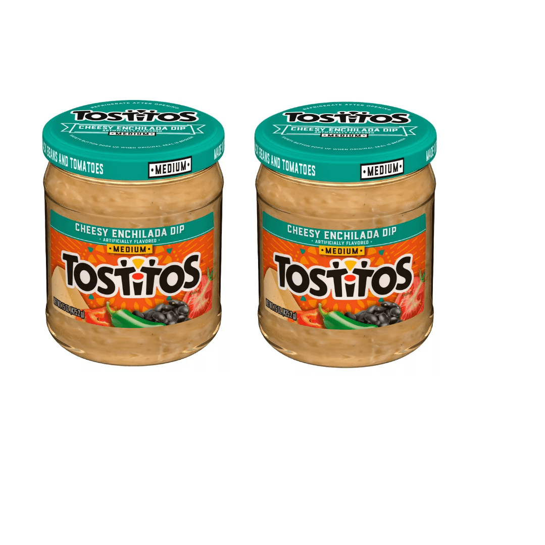Tostitos Nacho Cheese Dip - 15.75oz pack of 2 - Walmart.com