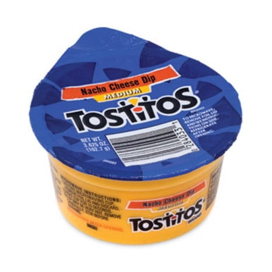 Tostitos Nacho Cheese Dip 3.6 oz. 30/Pack (295-00069) - Walmart.com