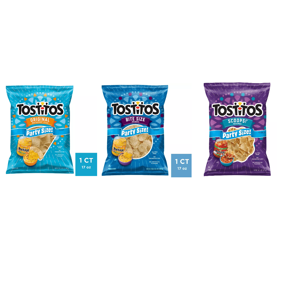 Tostitos Original Restaurant Style Party Size Tortilla Chips - 17oz ...