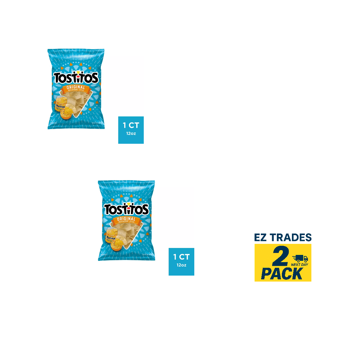 Tostitos Original Restaurant Style Tortilla Chips, 12oz PACK OF 2 ...