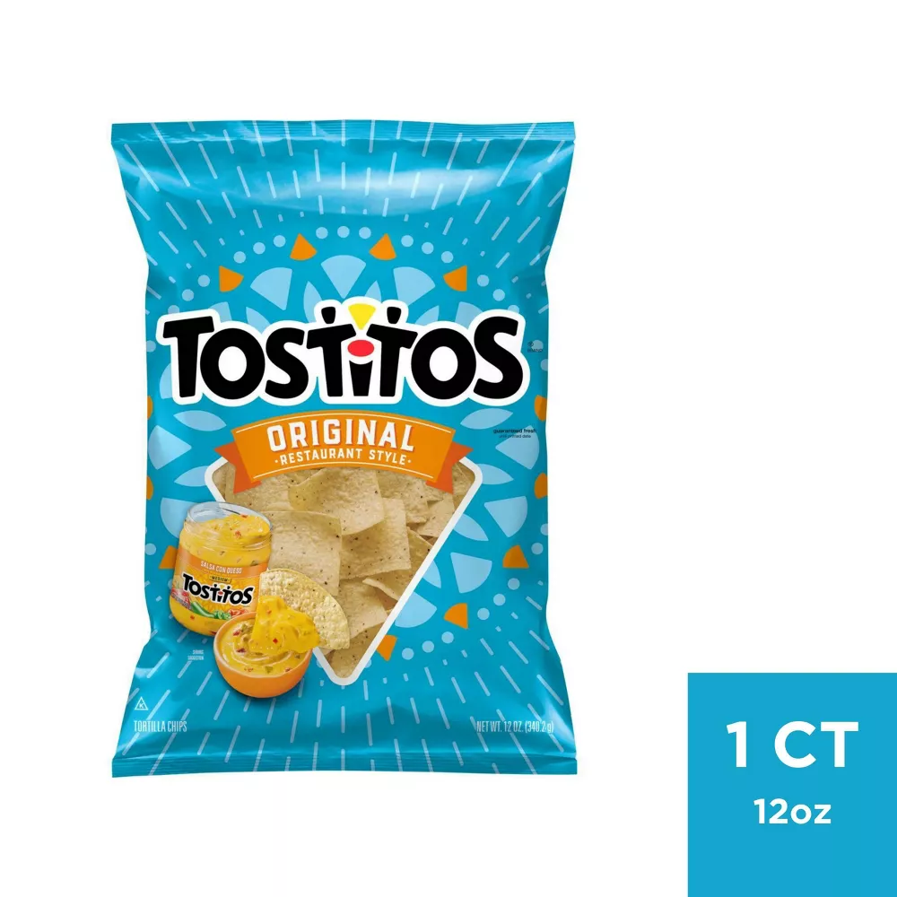 Tostitos Original Restaurant Style Tortilla Chips – 12oz - Walmart.com
