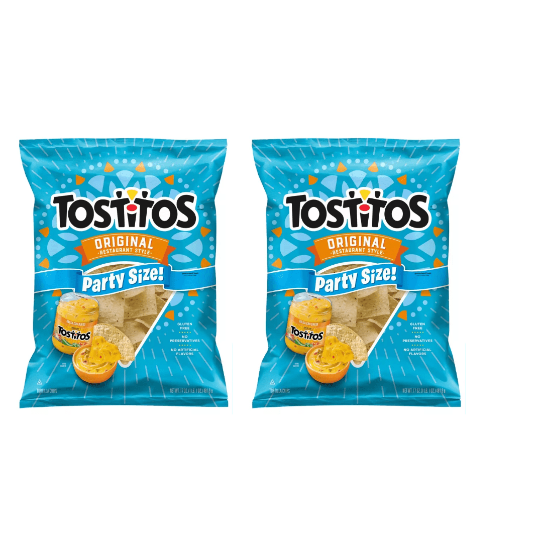 Tostitos Original Restaurant Style Tortilla Chips - 17oz pack of 2 ...