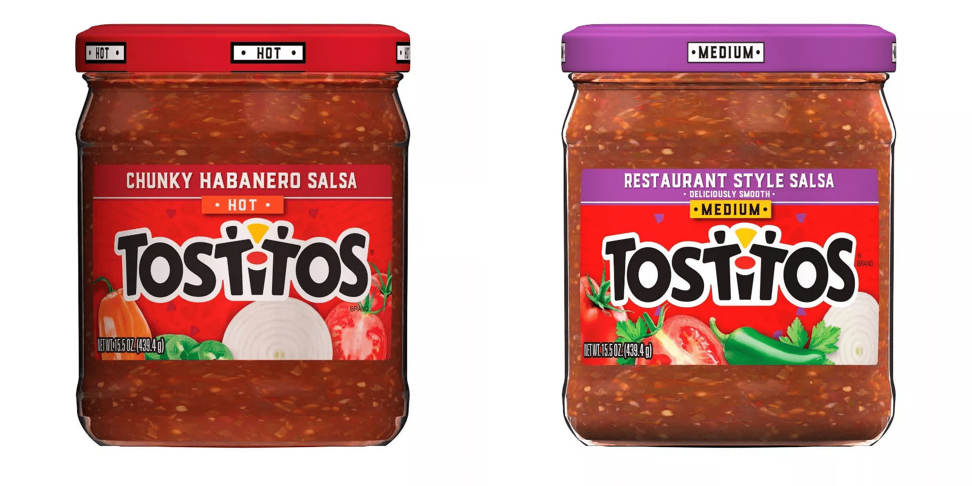 Tostitos Restaurant Style Salsa Dip - 15.5oz - Tostitos Chunky Habanero ...