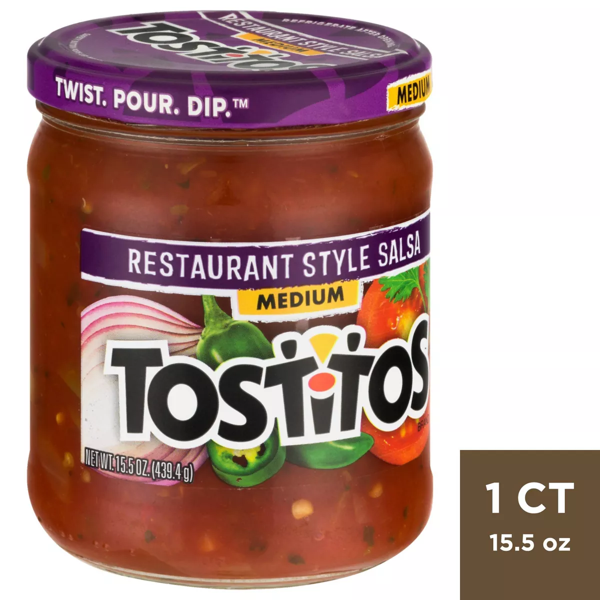 Tostitos Restaurant Style Salsa - 15.5oz - Walmart.com