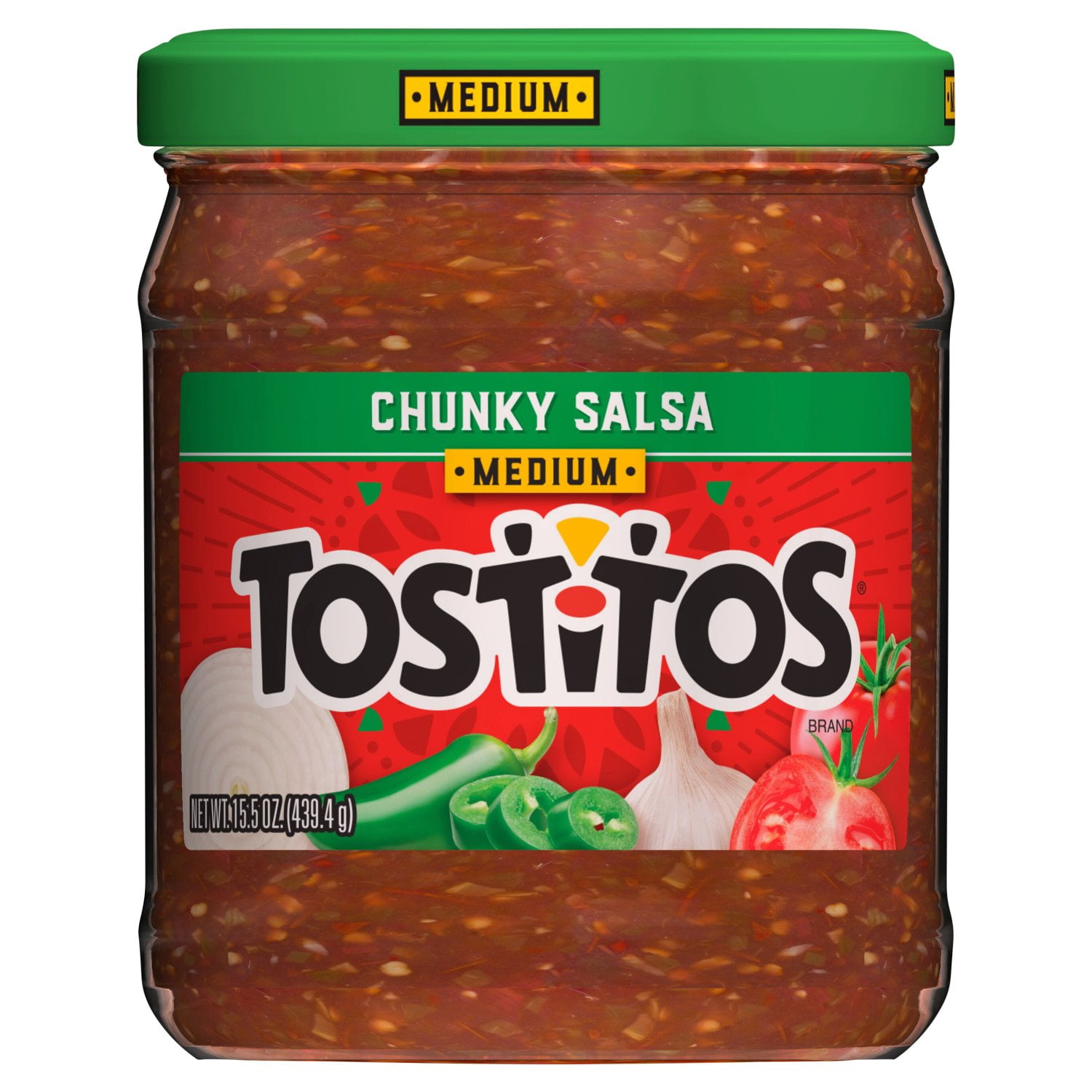 Tostitos Salsa Chunky Medium 15.5 oz Package May Vary - Walmart.com