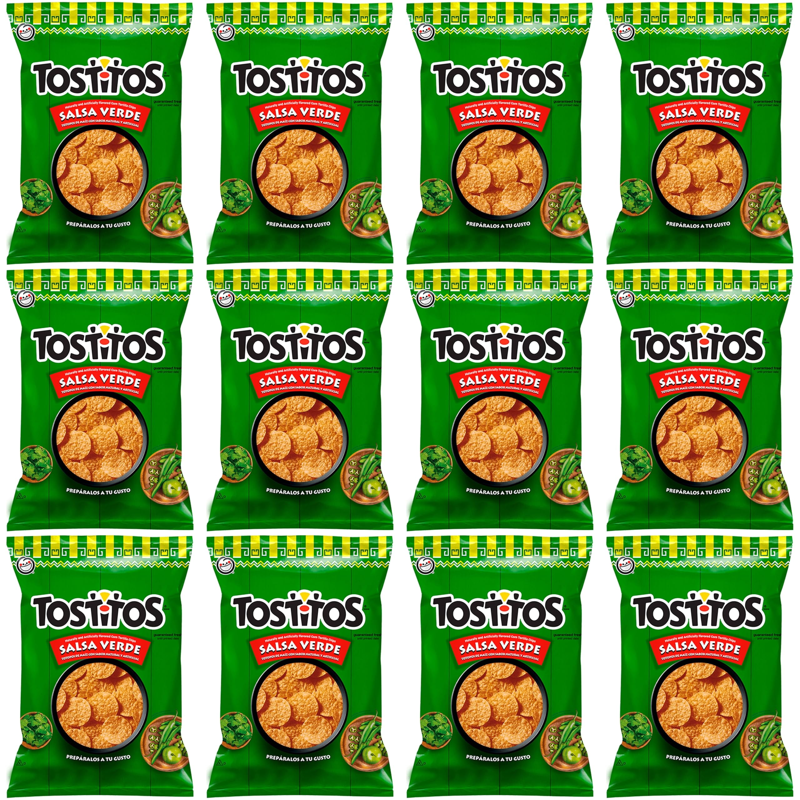 Tostitos Salsa Verde Value Pack Bundled by SUPERDEALS 74.4 grams/2.625 ...