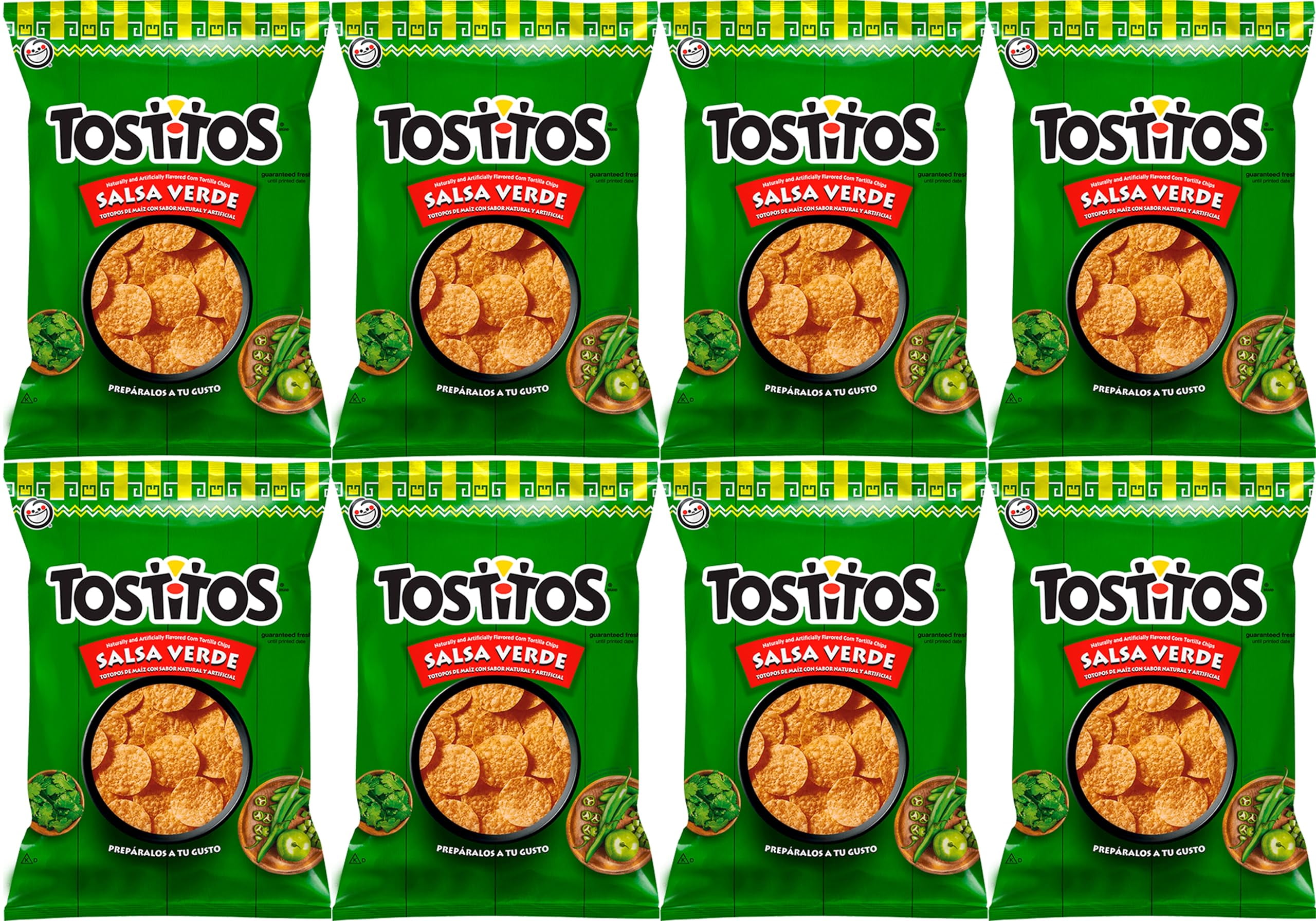 Tostitos Salsa Verde Value Pack Bundled by SUPERDEALS 74.4 grams/2.625 ...