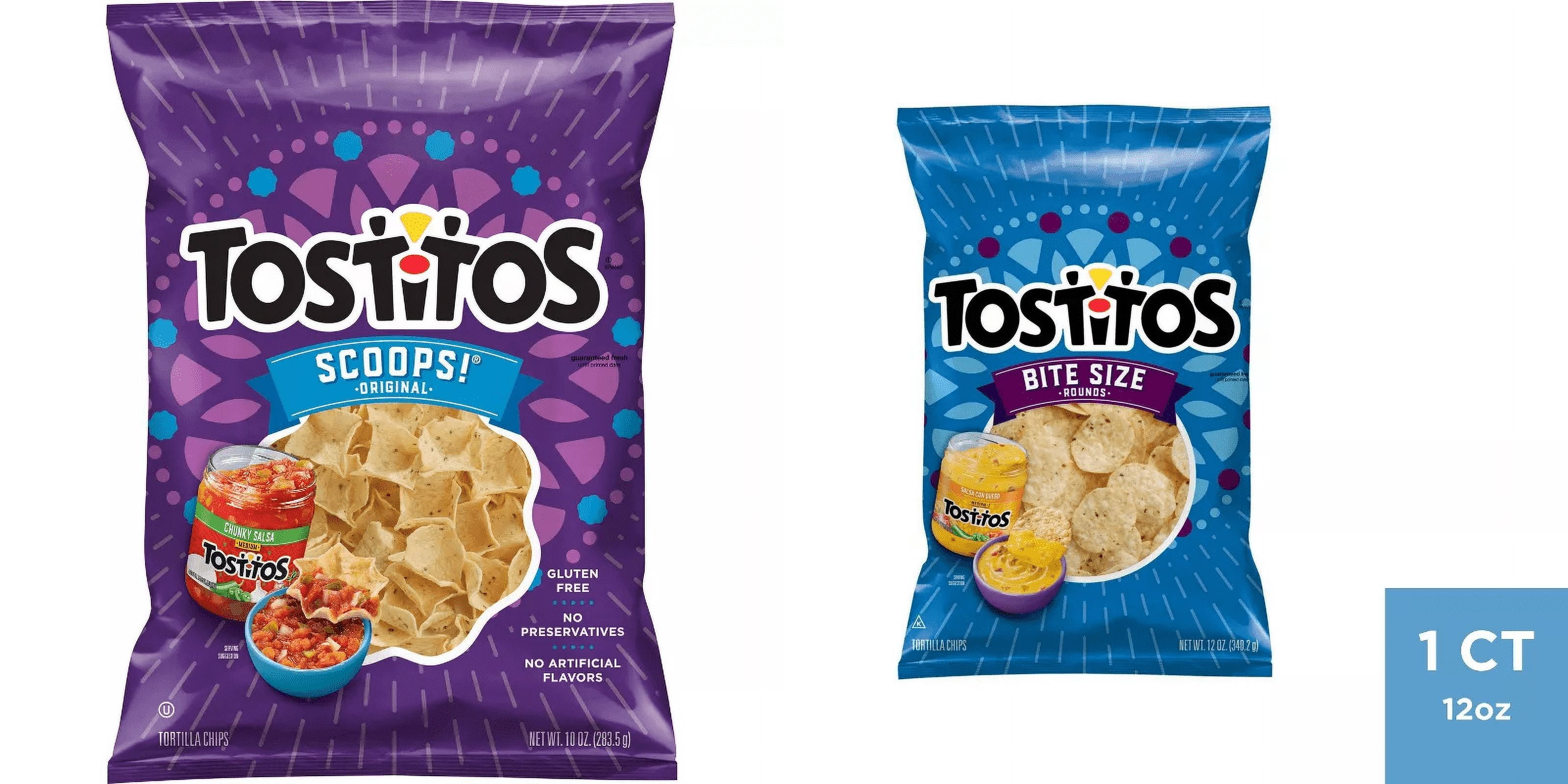 Tostitos Scoops! Tortilla Chips- 10oz - Tostitos Bite Size Rounds ...