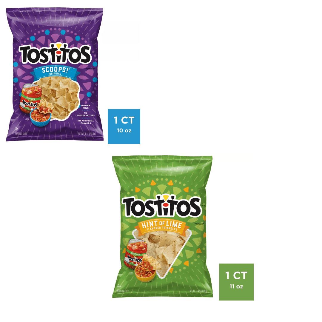 Tostitos Scoops! Tortilla Chips- 10oz Tostitos Hint Of Lime Tortilla ...