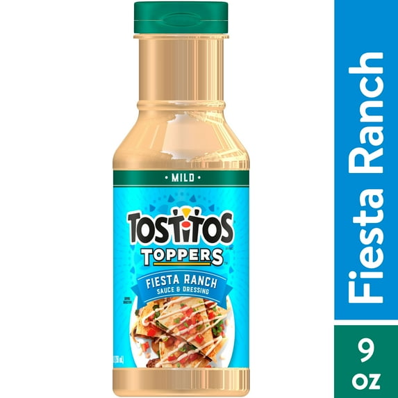 Tostitos Toppers Sauce and Dressing, Fiesta Ranch, 9 oz Bottle ...